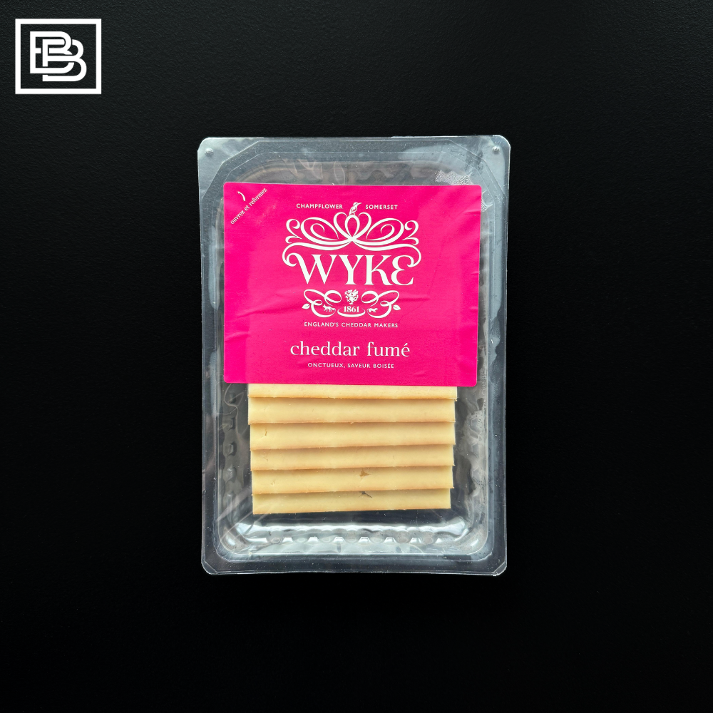 Wyke Farms Sliced Smoked Cheddar, Premium Cheddar, Charcuterie ...