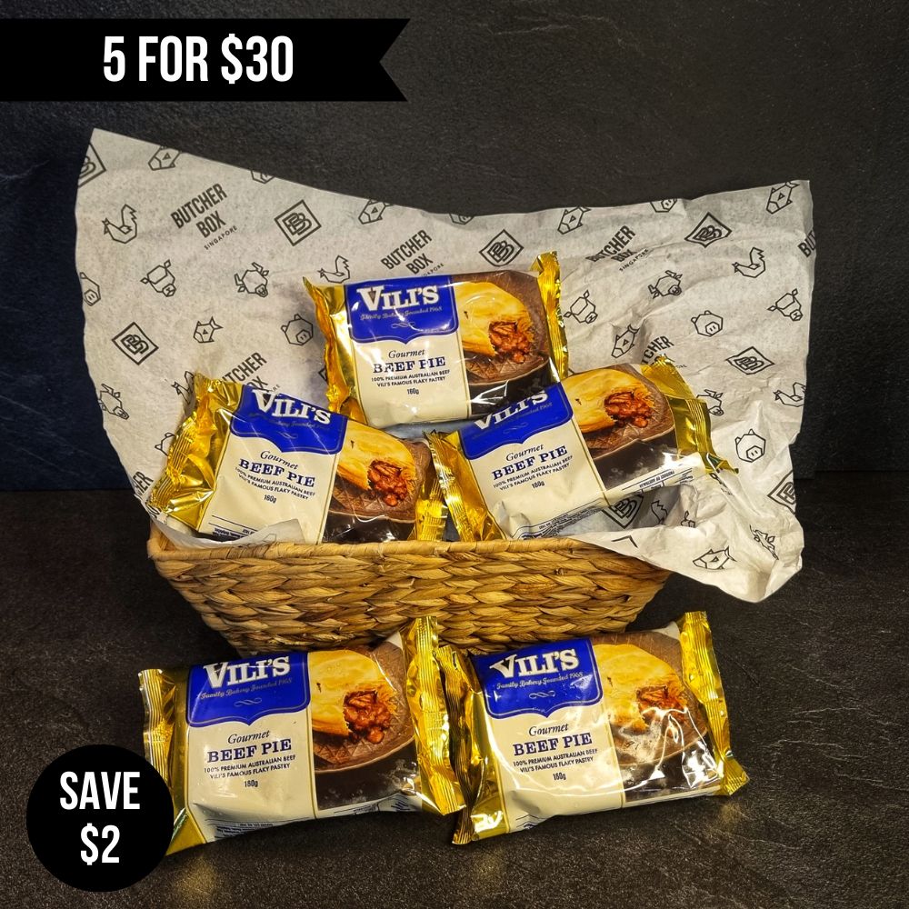 Vili's Pie, Vilis, Beef Pie, Pies – Butcher Box SG