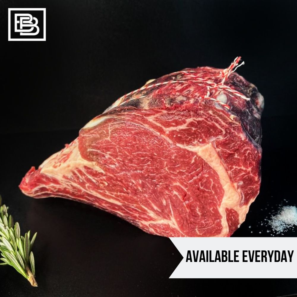 Grass Fed Angus Rib Eye On The Bone, Singapore Dry Aged Beef – Butcher ...