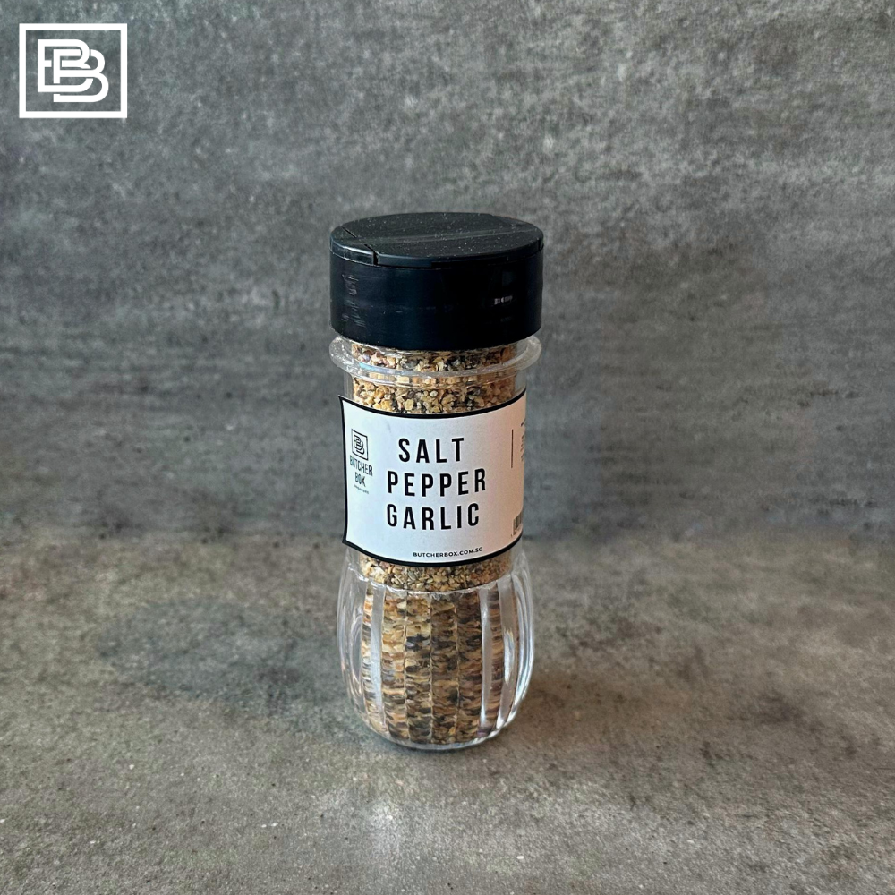 Salt Pepper Garlic Seasoning, Condiments – Butcher Box SG