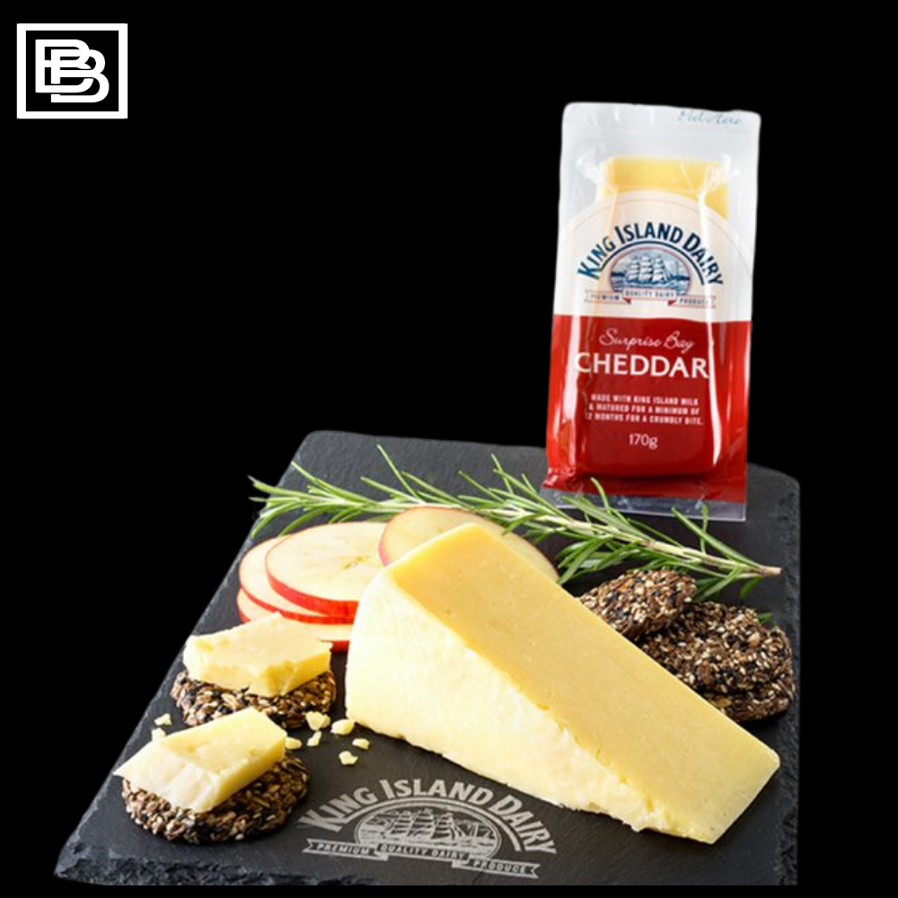 King Island Surprise Bay Cheddar, Cheddar Cheese – Butcher Box SG