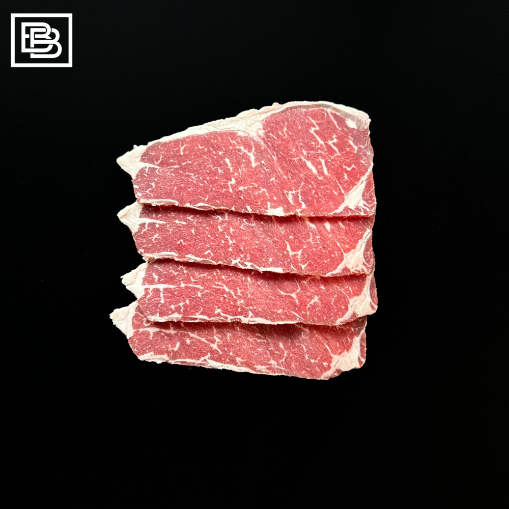 Portoro - Grain Fed MB2+ Black Angus Sirloin Yakiniku, BBQ Cut, Grill ...